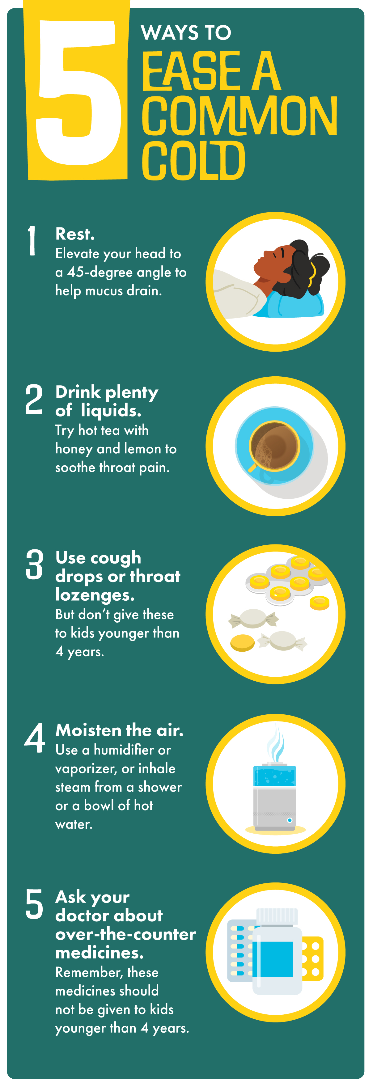 5 ways to ease a common cold | Lincoln Hospital