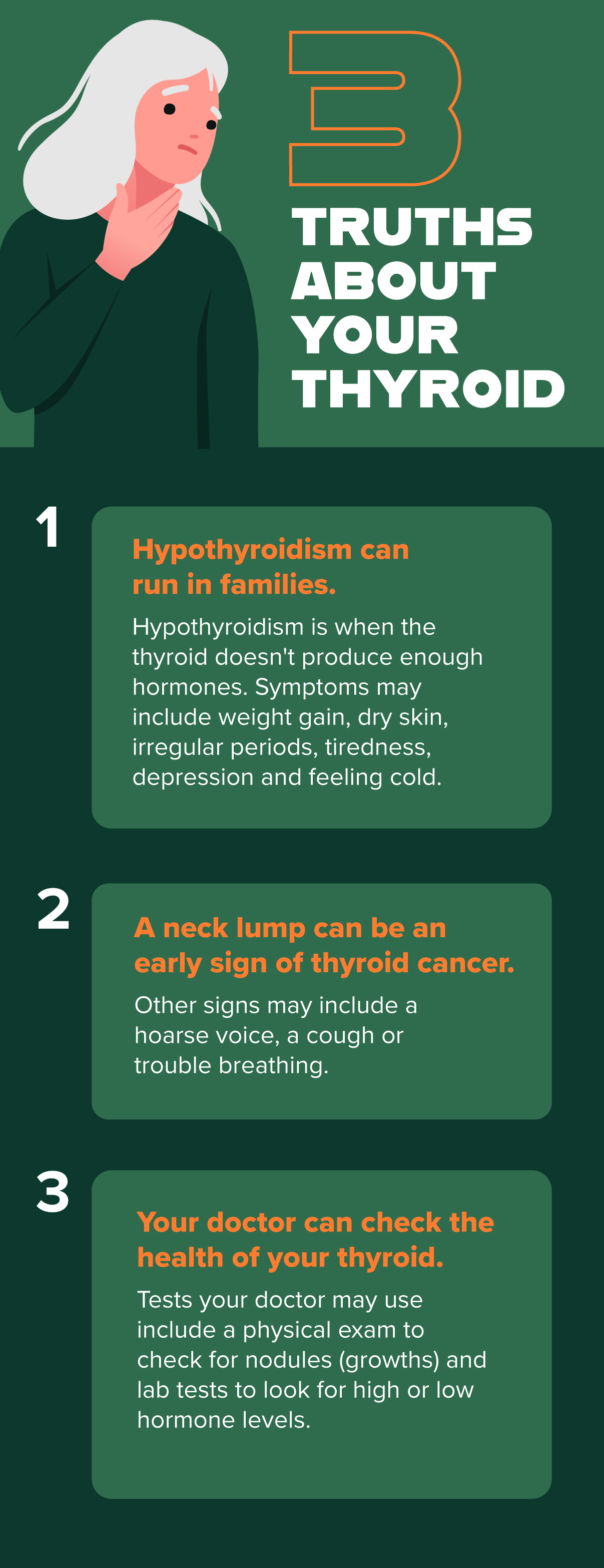 3 things to know about thyroid issues | Lincoln Hospital